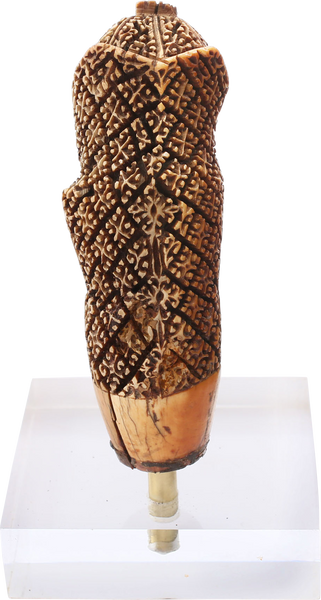 FINE AND RARE IVORY KRIS HANDLE, SUMATRA – Fagan Arms