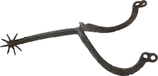 GOTHIC IRON KNIGHTLY RIGHT SPUR C.1400 AD – Fagan Arms