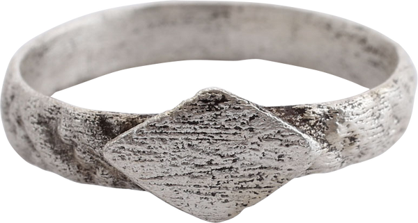 ENGLISH WEDDING RING C.1400-1600, SIZE 9 ¼ – Fagan Arms