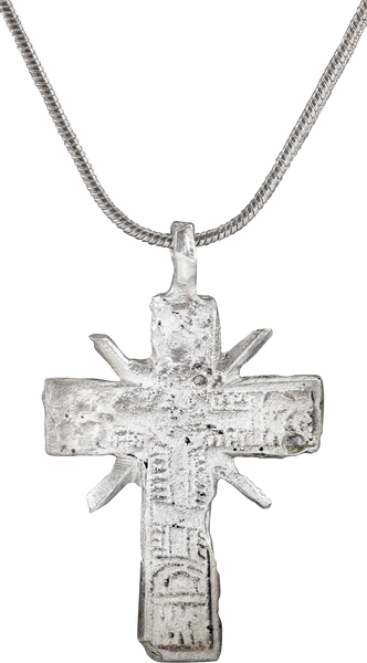 FINE EASTERN EUROPEAN CROSS, 17TH CENTURY – Fagan Arms