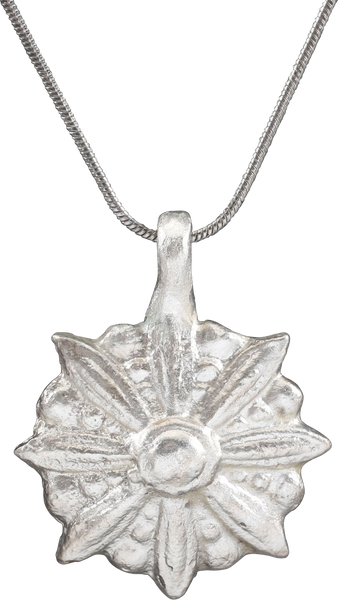 ROMAN WHEEL OF FORTUNE AMULET NECKLACE, 5TH-8TH CENTURY AD – Fagan Arms
