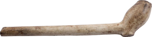 COLONIAL AMERICAN WHITE CLAY PIPE C.1650-1700 – Fagan Arms