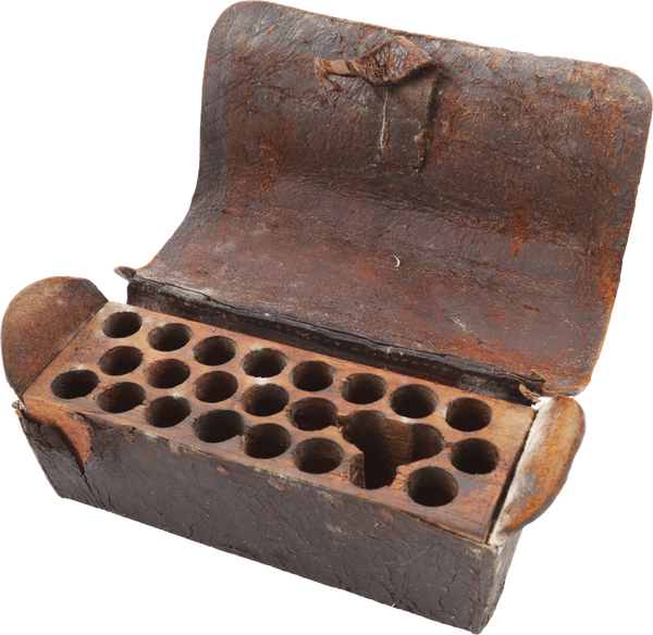 AMERICAN REVOLUTIONARY WAR CARTRIDGE OR BULLET BOX C.1775-83 – Fagan Arms