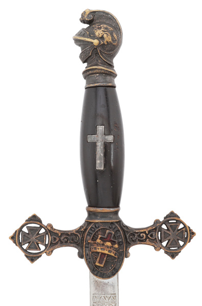 KNIGHTS TEMPLAR SWORD, PRE WWI – Fagan Arms