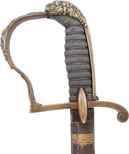 SAXON CAVALRY OFFICER’S SWORD C.1800 – Fagan Arms