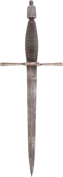 GOOD ANTIQUE OR VINTAGE GERMAN LEFT HAND DAGGER OF 1580-1600 – Fagan Arms