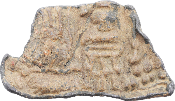 ROMAN MODELED LEAD FRAGMENT C.100BC-200AD – Fagan Arms