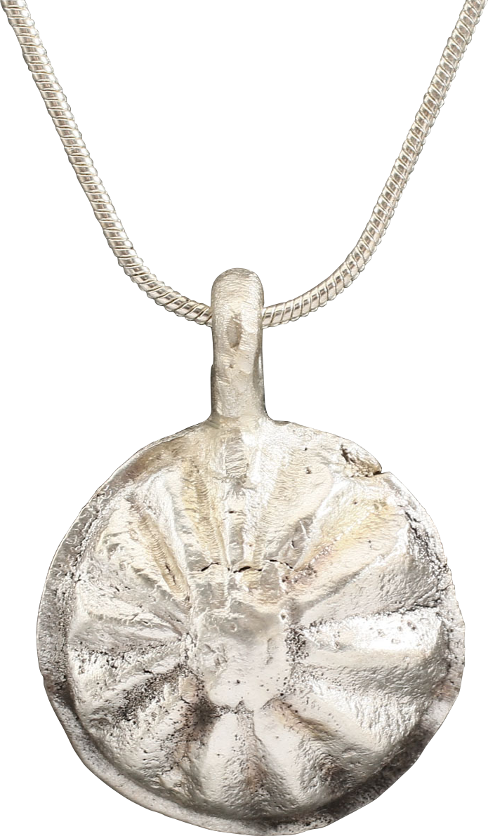 ROMAN WHEEL OF FORTUNE AMULET NECKLACE, 3RD-6TH CENTURY AD – Fagan Arms