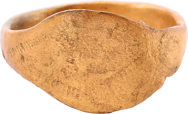 VIKING WARRIOR’S SHIELD RING, 10TH-11TH CENTURY, SIZE 10 ½ – Fagan Arms