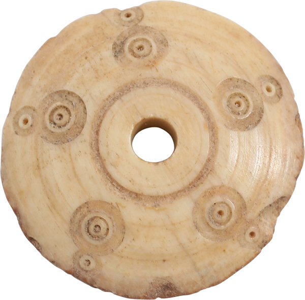 ANCIENT EGYPTIAN SPINDLE WHORLE 3RD-4TH CENTURY AD – Fagan Arms