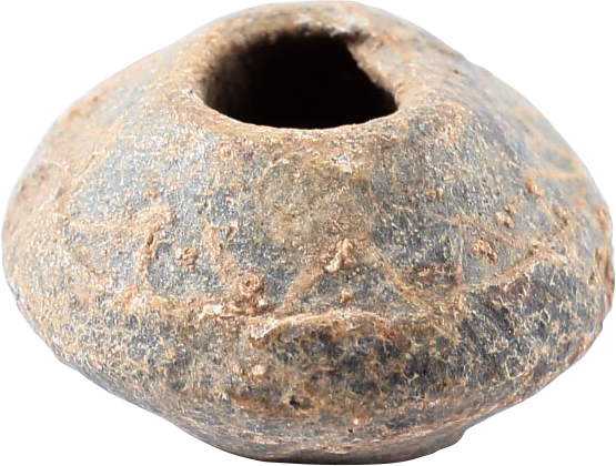 ROMAN LEAD SPINDLE WHORL, 1ST-3RD CENTURY AD – Fagan Arms