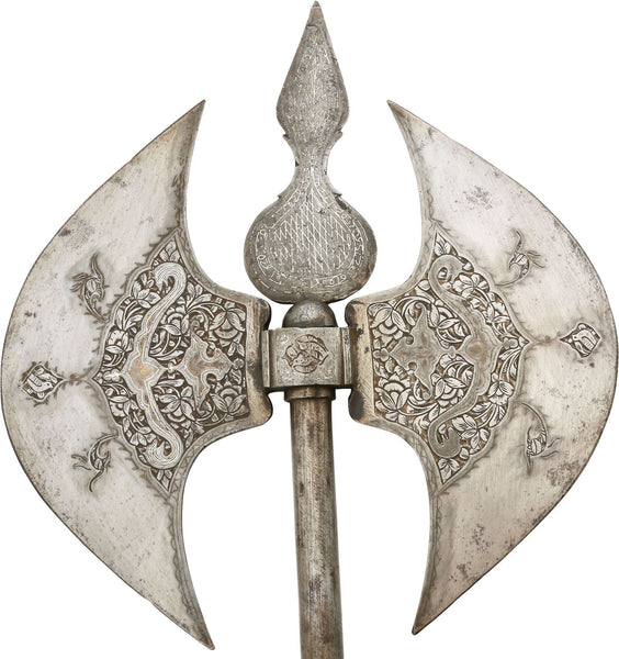 LARGE PERSIAN BATTLE AXE – Fagan Arms