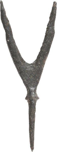 RARE SCYTHIAN FORKED ARROWHEAD C.500 BC – Fagan Arms