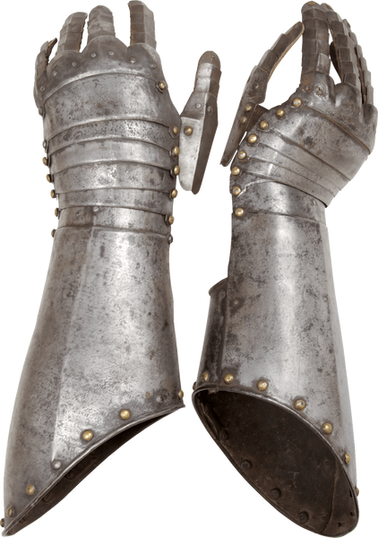 A PAIR OF EUROPEAN BRIDLE GAUNTLETS EARLY 17th CENTURY | Faganarms