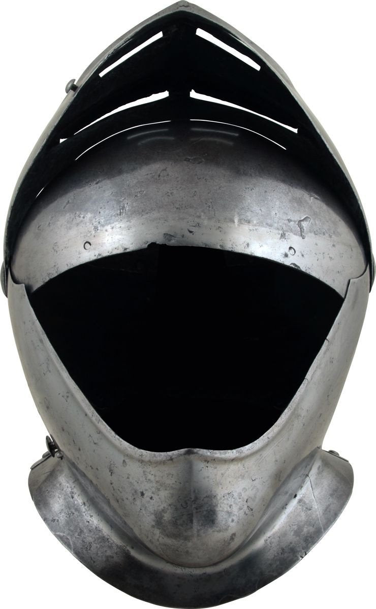 A RARE AND IMPORTANT GERMAN CLOSE HELMET C.1505-10 | Faganarms