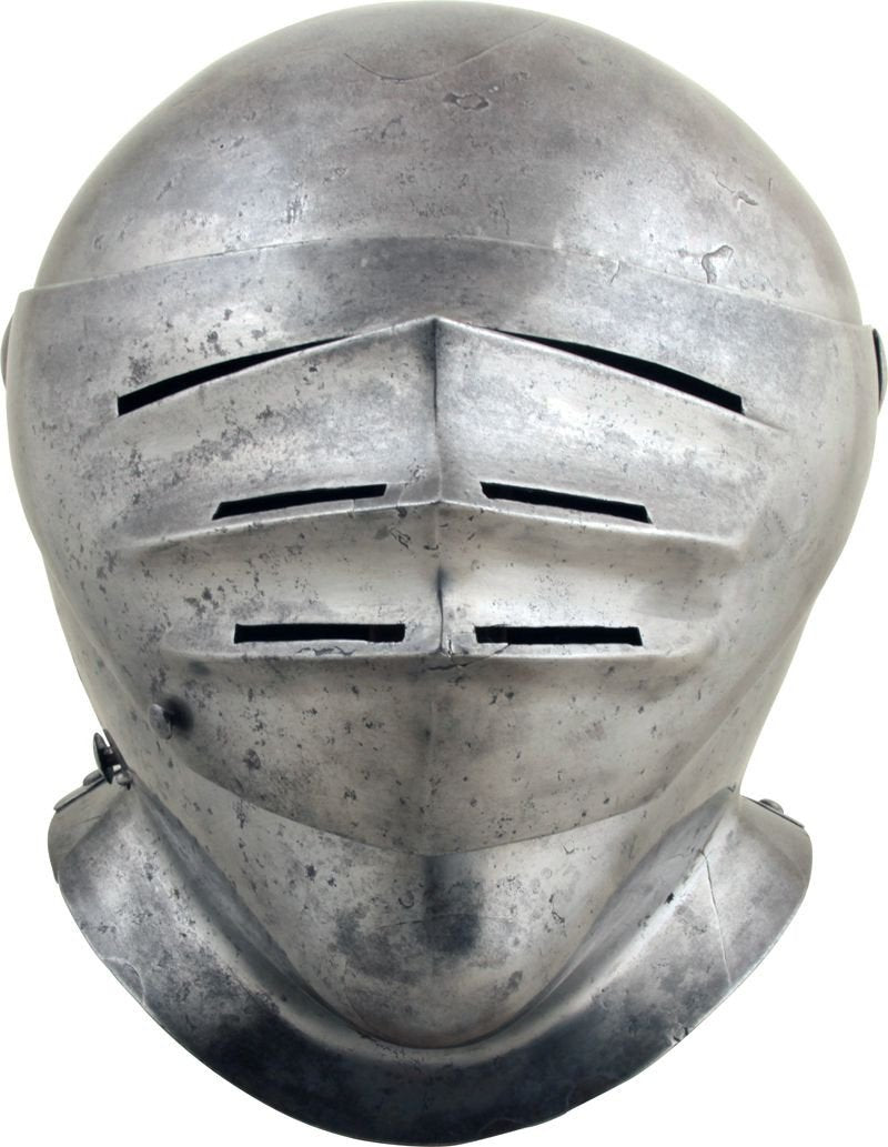 A RARE AND IMPORTANT GERMAN CLOSE HELMET C.1505-10 | Faganarms
