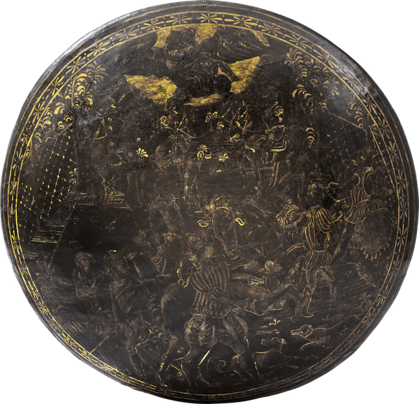 A RARE ITALIAN PARADE SHIELD, LATE 16th CENTURY – Fagan Arms